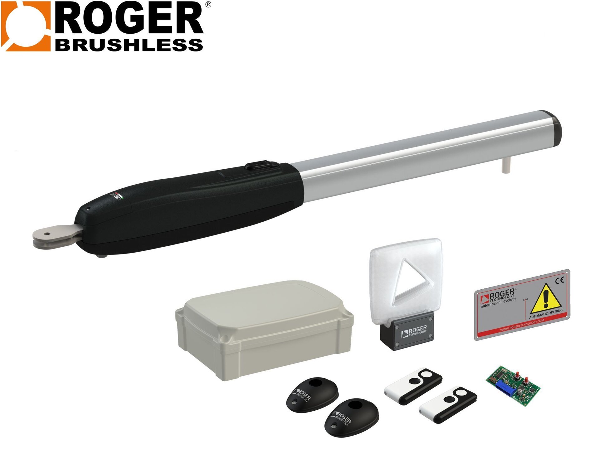 KIT-SMARTY7/1W - sada brushless pohonu pro jednokřídlou bránu do 7m | Epohony.cz